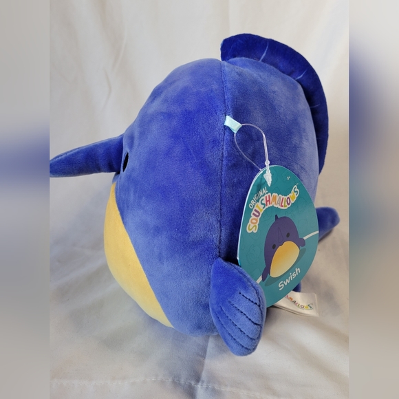Squishmallows | Toys | Nwt 75 Swish The Swordfish Squishmallow Kellytoy ...